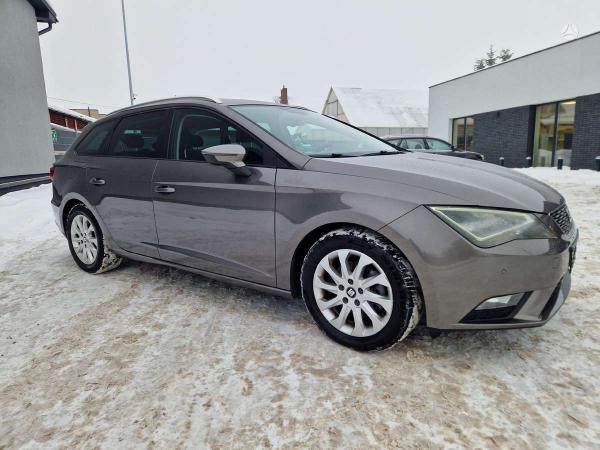 Brown SEAT Leon 2015 in Raseiniai, with an engine capacity of 1.60 L and mileage of 190 thousand km for 4900 €, photo 8 on AUTOMOTO.COM.LV