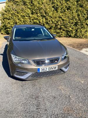 Brown SEAT Leon 2015 in Tallinn, with an engine capacity of 1.80 L and mileage of 319 thousand km for 8699 €, photo  on AUTOMOTO.COM.LV