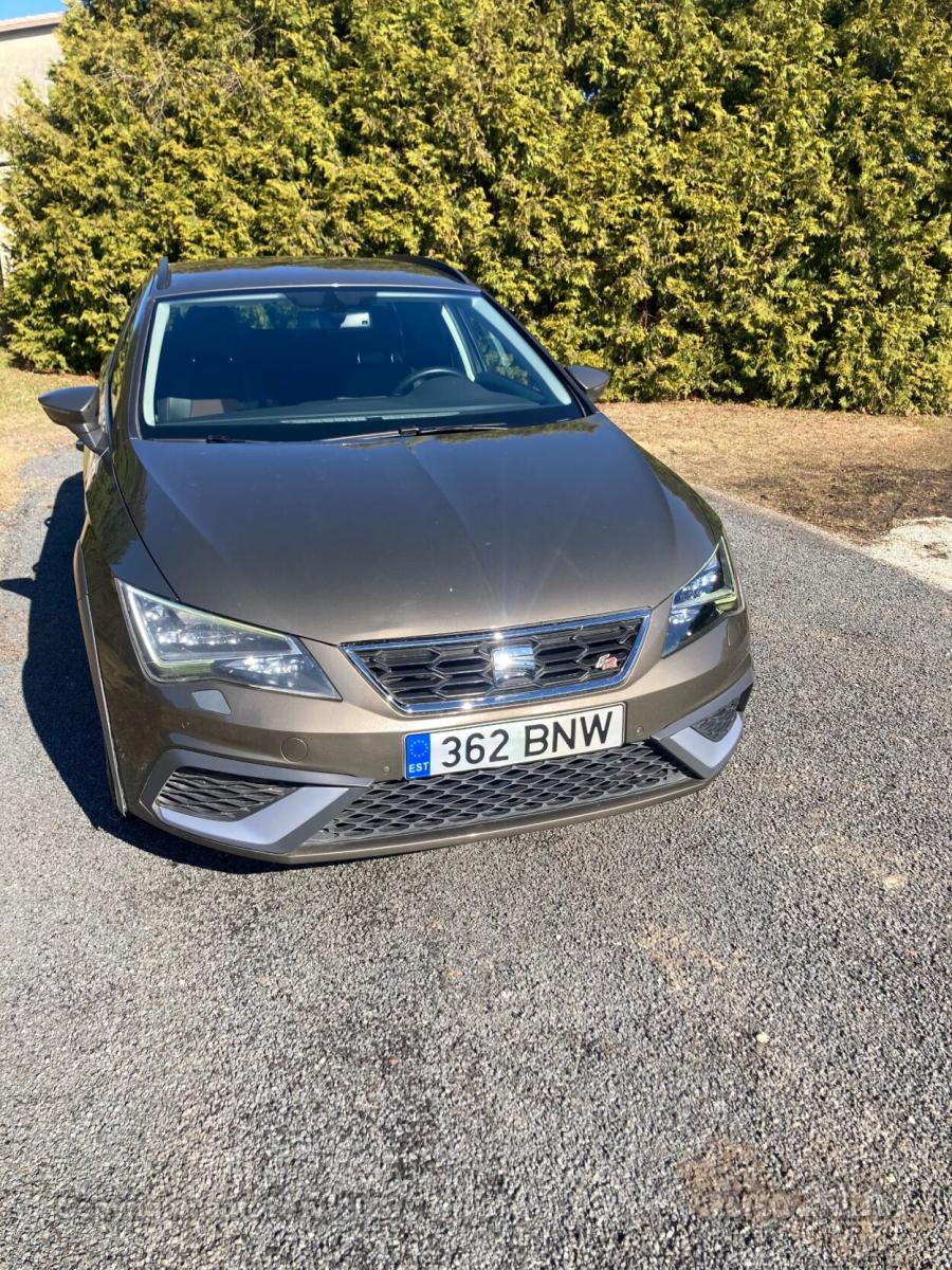 Brown SEAT Leon 2015 in Tallinn, with an engine capacity of 1.80 L and mileage of 319 thousand km for 8699 €, photo 1 on AUTOMOTO.COM.LV