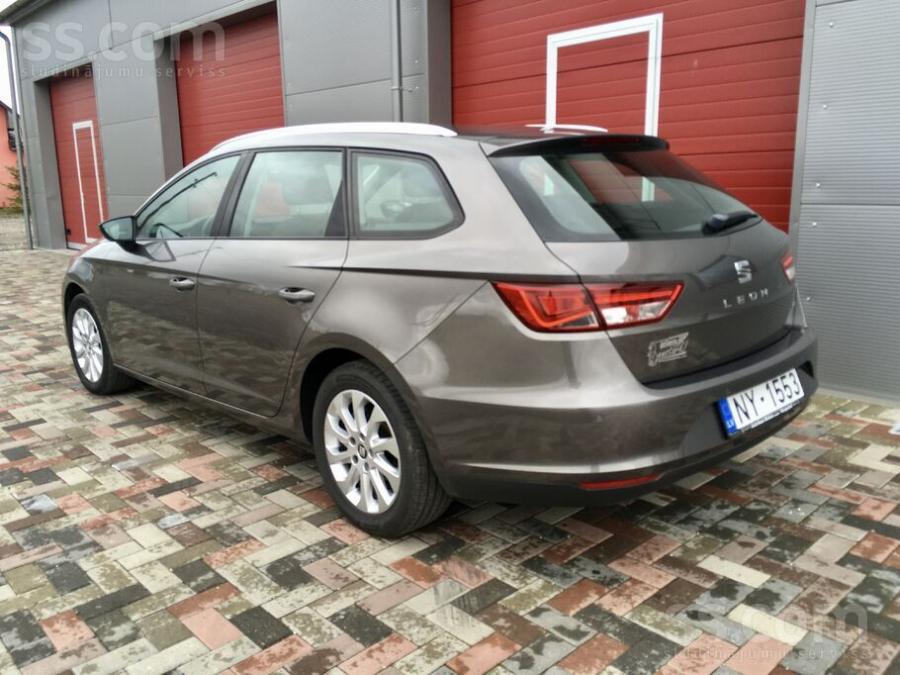 Brūns SEAT Leon 2015 Talsi, ar dzinēja tilpumu 1.60 L un nobraukumu 0 tūkst. km par 7500 €, foto 6 vietnē AUTOMOTO.COM.LV