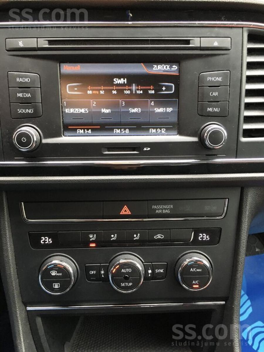 Brūns SEAT Leon 2015 Talsi, ar dzinēja tilpumu 1.60 L un nobraukumu 0 tūkst. km par 7500 €, foto 18 vietnē AUTOMOTO.COM.LV