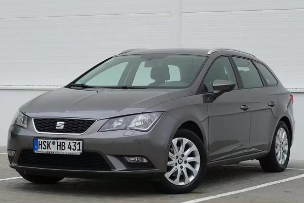 Brown SEAT Leon 2015 in Riga, with an engine capacity of 1.60 L and mileage of 187 thousand km for 7000 €, photo 4 on AUTOMOTO.COM.LV