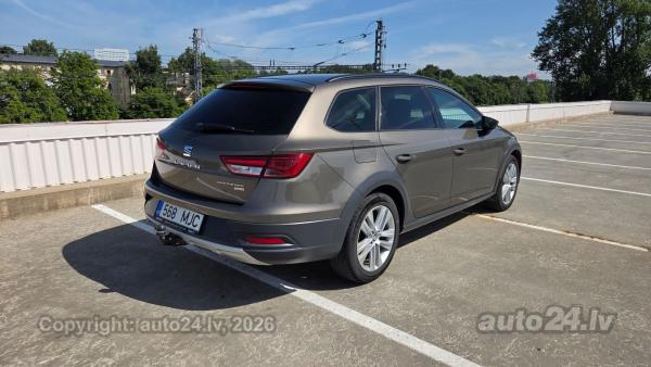 Brown SEAT Leon 2015 in Tallinn, with an engine capacity of 2.00 L and mileage of 209 thousand km for 7990 €, photo 4 on AUTOMOTO.COM.LV