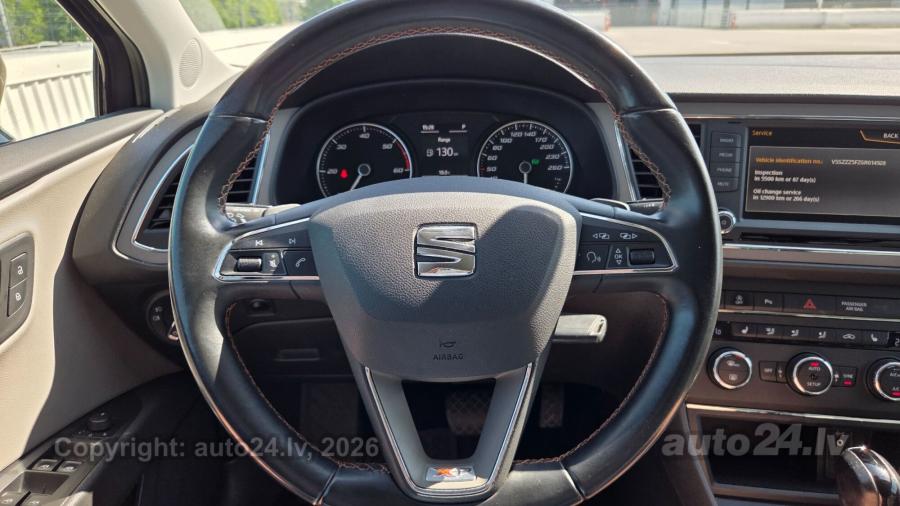 Brūns SEAT Leon 2015 Tallina, ar dzinēja tilpumu 2.00 L un nobraukumu 209 tūkst. km par 7990 €, foto 15 vietnē AUTOMOTO.COM.LV