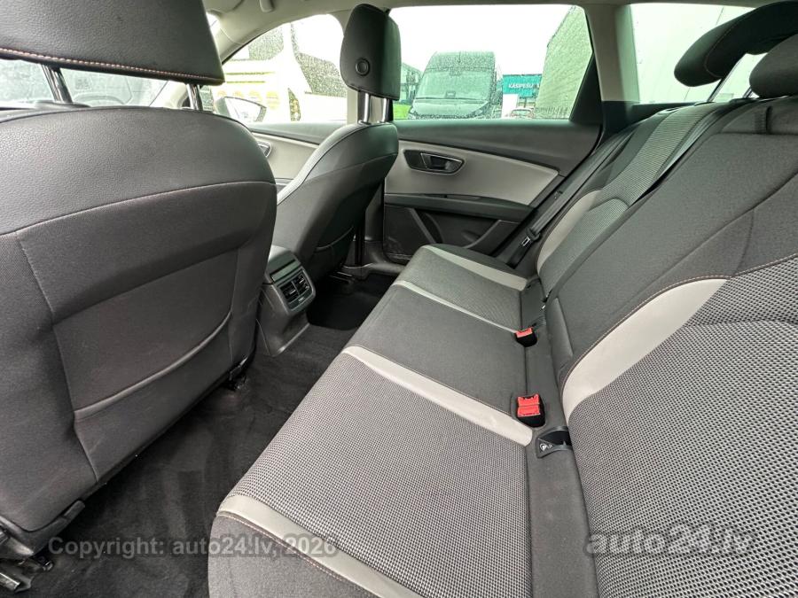 Brown SEAT Leon 2015 in Tartu, with an engine capacity of 2.00 L and mileage of 231 thousand km for 6500 €, photo 9 on AUTOMOTO.COM.LV