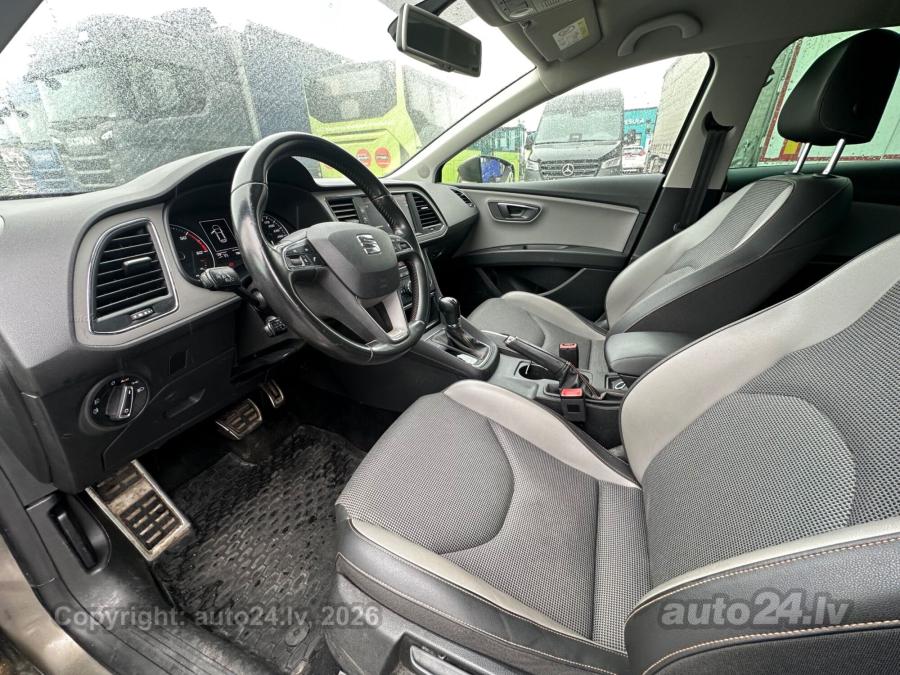 Brown SEAT Leon 2015 in Tartu, with an engine capacity of 2.00 L and mileage of 231 thousand km for 6500 €, photo 10 on AUTOMOTO.COM.LV