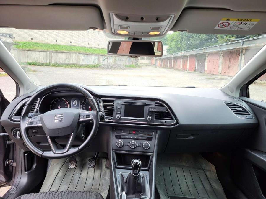 Brown SEAT Leon 2015 in Kaunas, with an engine capacity of 1.40 L and mileage of 185 thousand km for 6300 €, photo 15 on AUTOMOTO.COM.LV