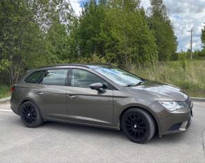 Brown SEAT Leon 2016 in Vilnius, with an engine capacity of 1.00 L and mileage of 117 thousand km for 5900 €, photo  on AUTOMOTO.COM.LV