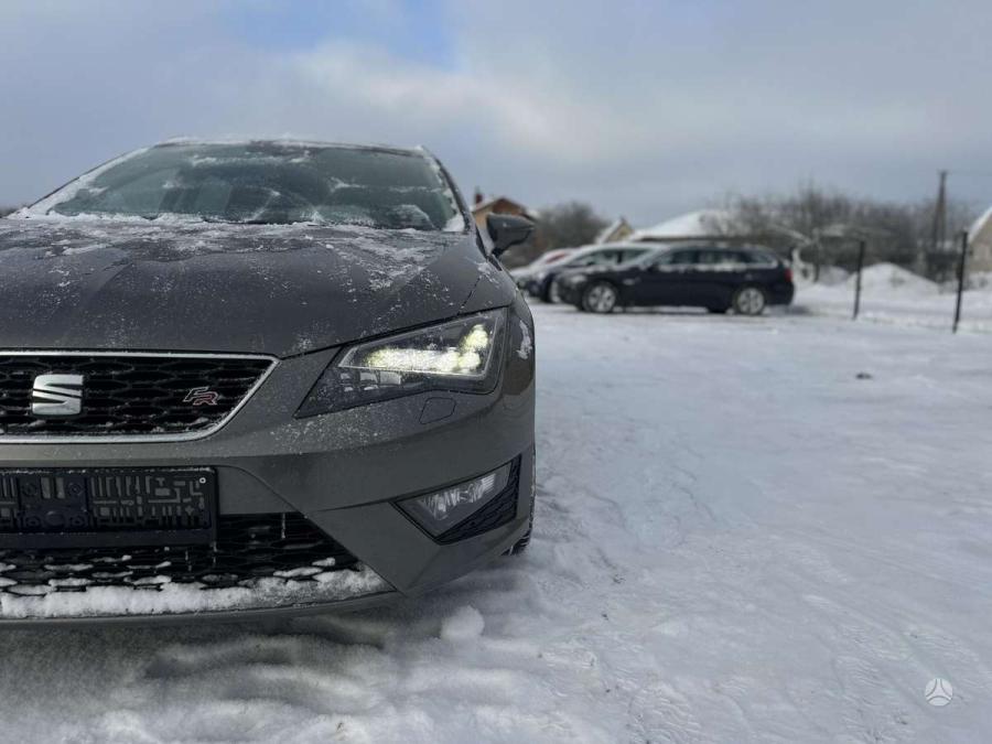 Brown SEAT Leon 2016 in Vilnius, with an engine capacity of 1.40 L and mileage of 287 thousand km for 5750 €, photo 1 on AUTOMOTO.COM.LV