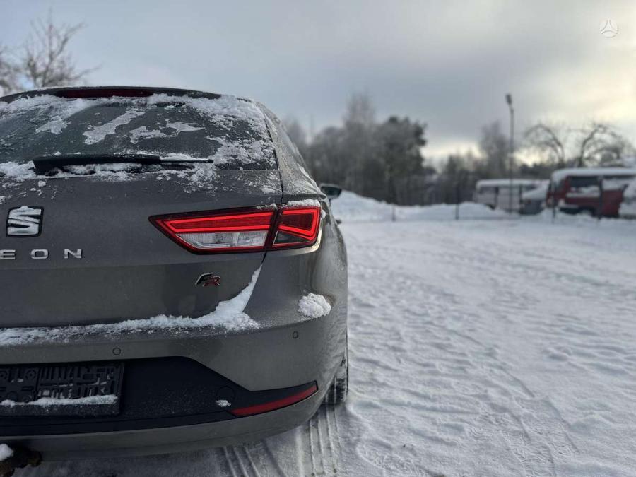 Brown SEAT Leon 2016 in Vilnius, with an engine capacity of 1.40 L and mileage of 287 thousand km for 5750 €, photo 6 on AUTOMOTO.COM.LV