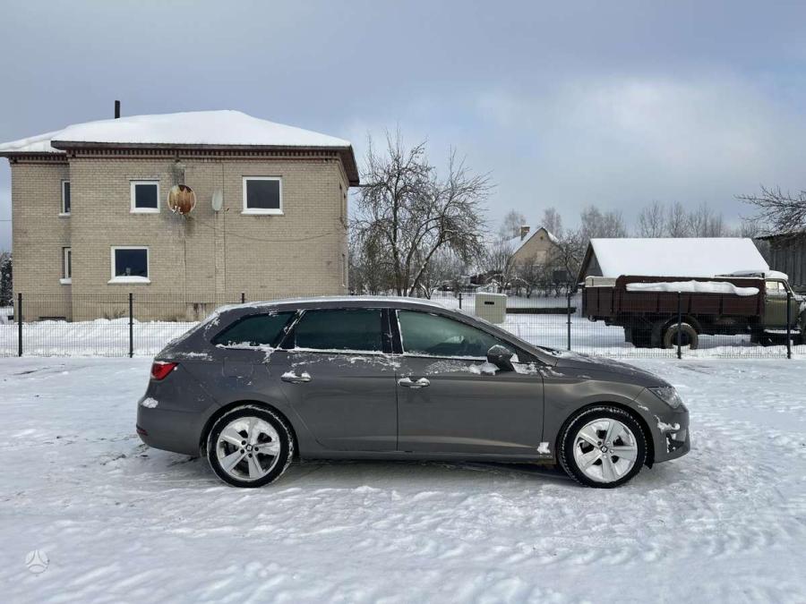 Brown SEAT Leon 2016 in Vilnius, with an engine capacity of 1.40 L and mileage of 287 thousand km for 5750 €, photo 8 on AUTOMOTO.COM.LV