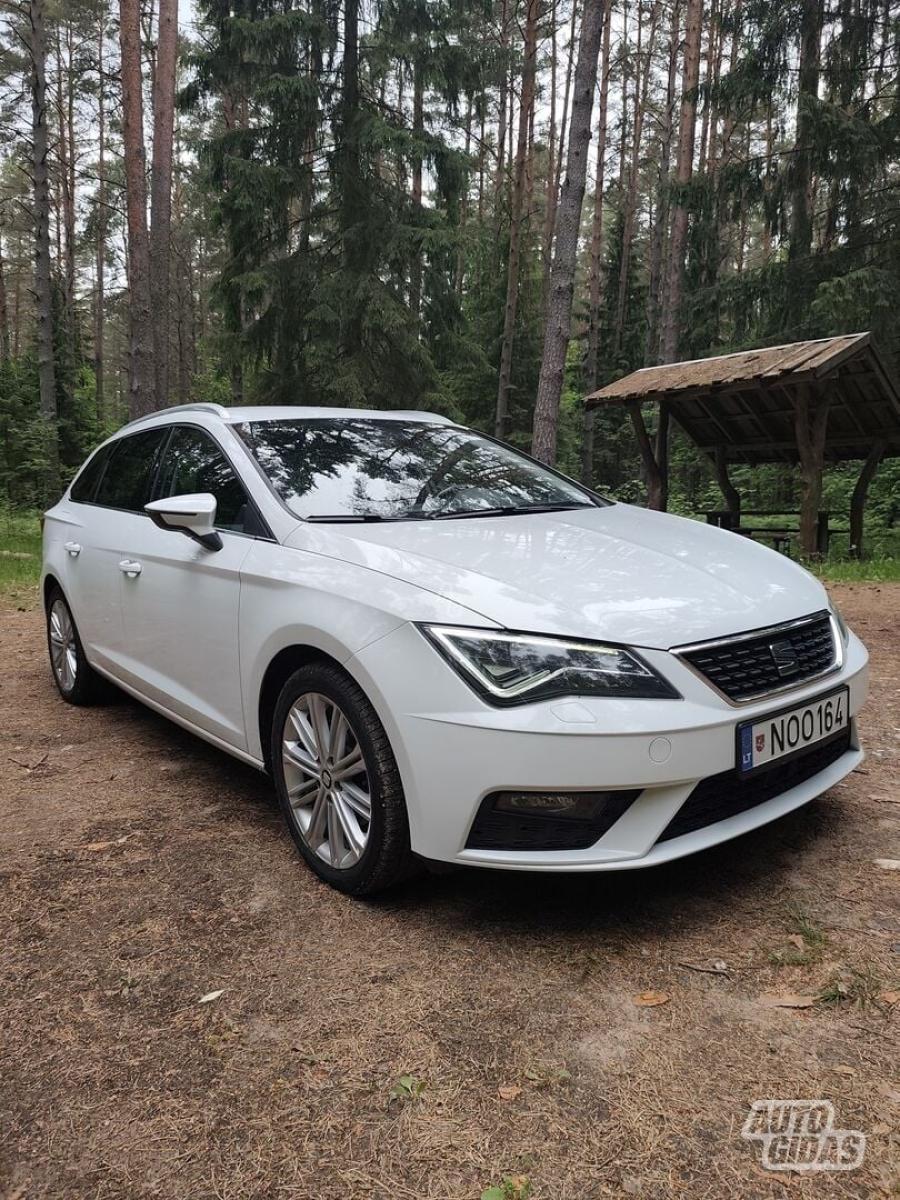 SEAT Leon 2019 Utena, ar dzinēja tilpumu 2.00 L un nobraukumu 240 tūkst. km par 10300 €, foto 9 vietnē AUTOMOTO.COM.LV