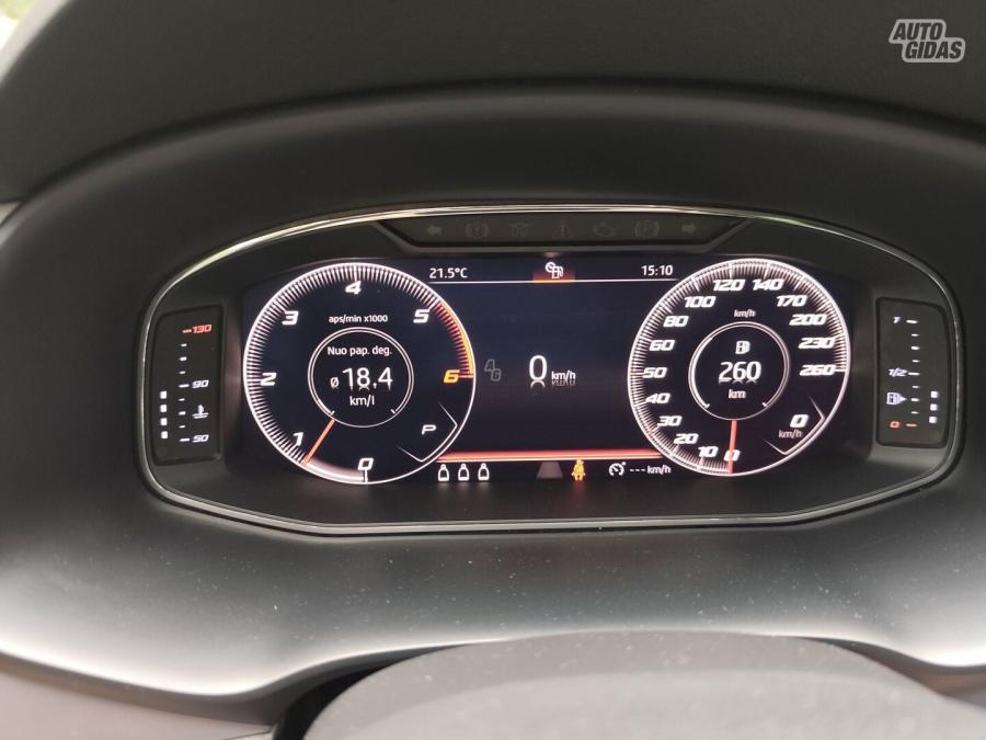 SEAT Leon 2019 Utena, ar dzinēja tilpumu 2.00 L un nobraukumu 240 tūkst. km par 10300 €, foto 23 vietnē AUTOMOTO.COM.LV