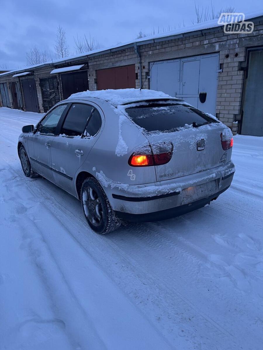 Grey SEAT Leon 2001 in Panevezys, with an engine capacity of 1.90 L and mileage of 380 thousand km for 550 €, photo 5 on AUTOMOTO.COM.LV