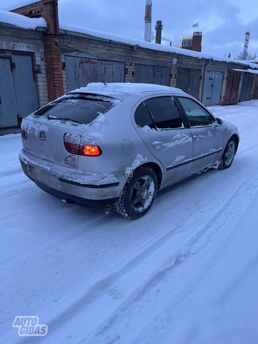 Grey SEAT Leon 2001 in Panevezys, with an engine capacity of 1.90 L and mileage of 380 thousand km for 550 €, photo 6 on AUTOMOTO.COM.LV
