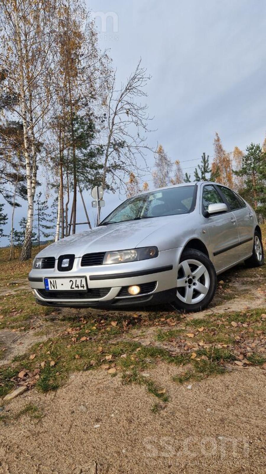 Pelēks SEAT Leon 2001 Daugavpils, ar dzinēja tilpumu 1.90 L un nobraukumu 478 tūkst. km par 1500 €, foto 1 vietnē AUTOMOTO.COM.LV