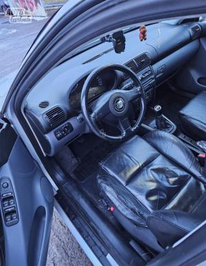 Grey SEAT Leon 2001 in Marijampole, with an engine capacity of 1.90 L and mileage of 327 thousand km for 950 €, photo 8 on AUTOMOTO.COM.LV