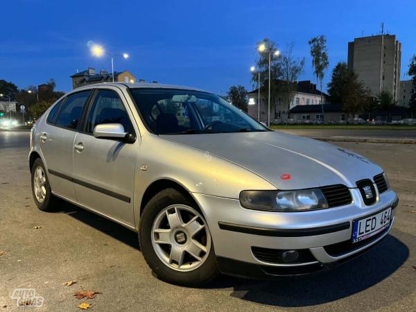 Grey SEAT Leon 2001 in Panevezys, with an engine capacity of 1.90 L and mileage of 0 thousand km for 555 €, photo 1 on AUTOMOTO.COM.LV