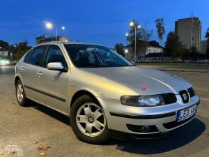 Grey SEAT Leon 2001 in Panevezys, with an engine capacity of 1.90 L and mileage of 0 thousand km for 555 €, photo  on AUTOMOTO.COM.LV