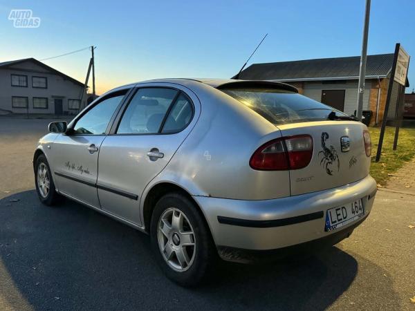Grey SEAT Leon 2001 in Panevezys, with an engine capacity of 1.90 L and mileage of 0 thousand km for 555 €, photo 8 on AUTOMOTO.COM.LV