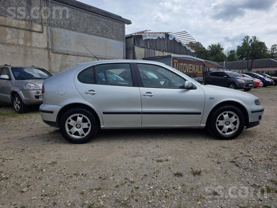 Grey SEAT Leon 2002 in Rezekne, with an engine capacity of 1.90 L and mileage of 0 thousand km for 1250 €, photo 2 on AUTOMOTO.COM.LV