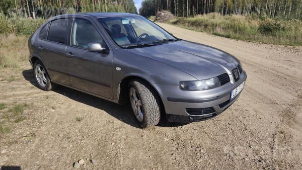 Grey SEAT Leon 2002 in Daugavpils, with an engine capacity of 1.90 L and mileage of 317 thousand km for 1300 €, photo 1 on AUTOMOTO.COM.LV