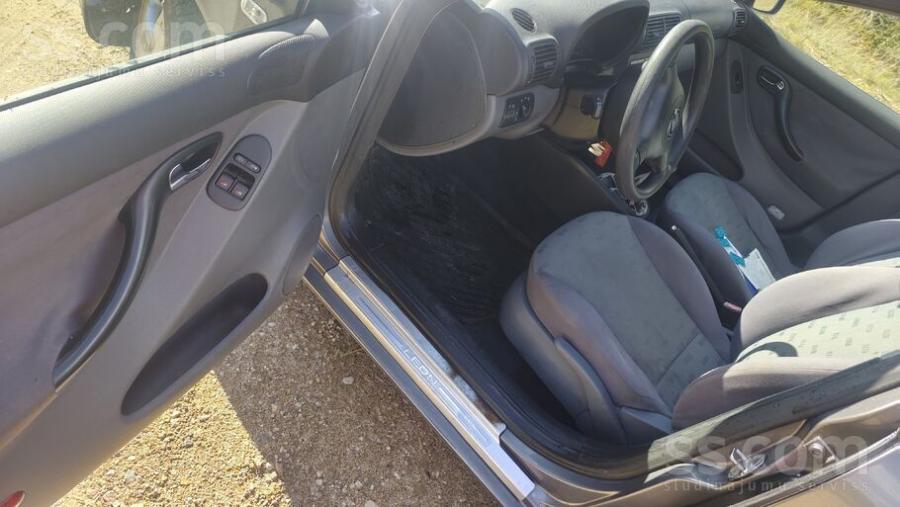 Grey SEAT Leon 2002 in Daugavpils, with an engine capacity of 1.90 L and mileage of 317 thousand km for 1300 €, photo 7 on AUTOMOTO.COM.LV