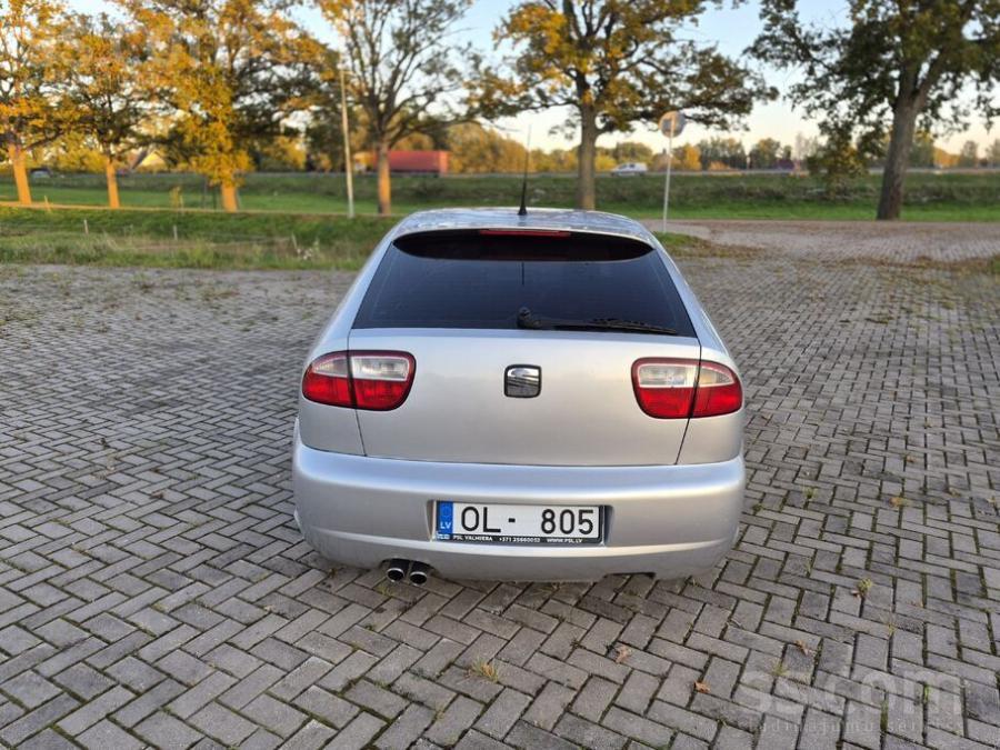 Pelēks SEAT Leon 2002 Valmiera, ar dzinēja tilpumu 1.90 L un nobraukumu 365 tūkst. km par 3899 €, foto 9 vietnē AUTOMOTO.COM.LV