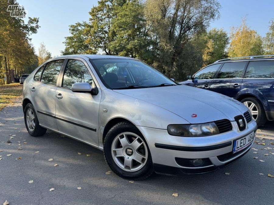 Grey SEAT Leon 2002 in Panevezys, with an engine capacity of 1.90 L and mileage of 363 thousand km for 555 €, photo 4 on AUTOMOTO.COM.LV