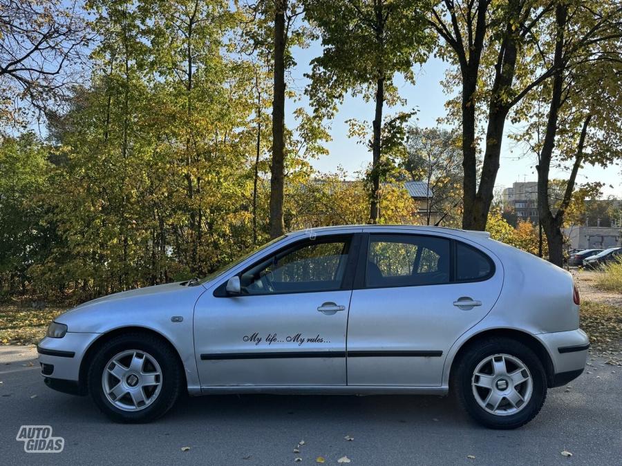 Grey SEAT Leon 2002 in Panevezys, with an engine capacity of 1.90 L and mileage of 363 thousand km for 555 €, photo 5 on AUTOMOTO.COM.LV