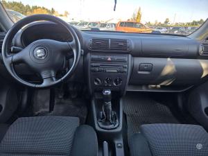 Grey SEAT Leon 2002 in Utena, with an engine capacity of 1.90 L and mileage of 308 thousand km for 1750 €, photo 8 on AUTOMOTO.COM.LV