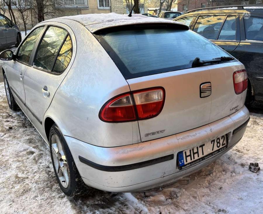 Pelēks SEAT Leon 2003 Kauņa, ar dzinēja tilpumu 1.90 L un nobraukumu 341 tūkst. km par 950 €, foto 20 vietnē AUTOMOTO.COM.LV