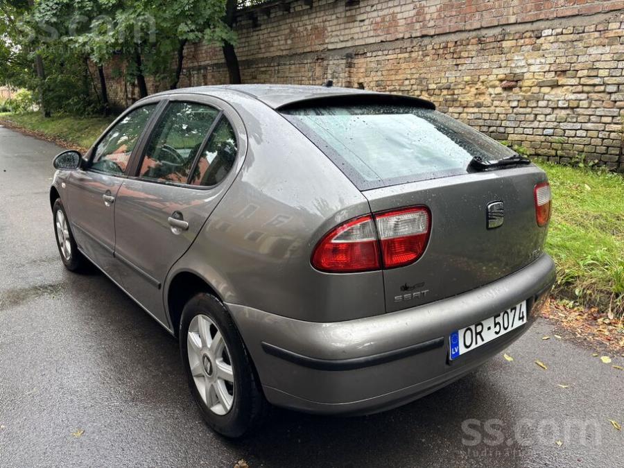 Pelēks SEAT Leon 2006 Rīga, ar dzinēja tilpumu 1.90 L un nobraukumu 271 tūkst. km par 2890 €, foto 7 vietnē AUTOMOTO.COM.LV