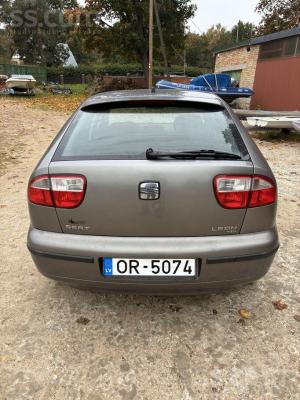 Pelēks SEAT Leon 2006 Rīga, ar dzinēja tilpumu 1.90 L un nobraukumu 271 tūkst. km par 2850 €, foto 7 vietnē AUTOMOTO.COM.LV