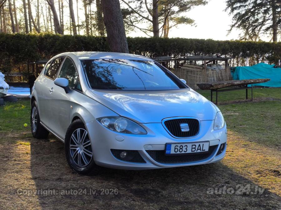 Grey SEAT Leon 2007 in Tallinn, with an engine capacity of 2.00 L and mileage of 264 thousand km for 1498 €, photo 1 on AUTOMOTO.COM.LV
