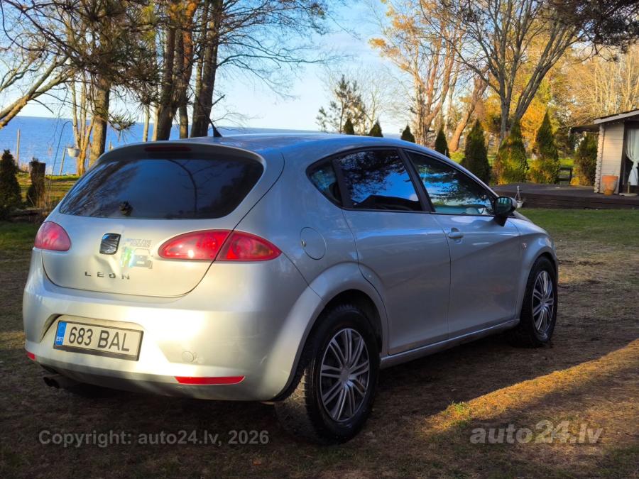 Grey SEAT Leon 2007 in Tallinn, with an engine capacity of 2.00 L and mileage of 264 thousand km for 1498 €, photo 6 on AUTOMOTO.COM.LV
