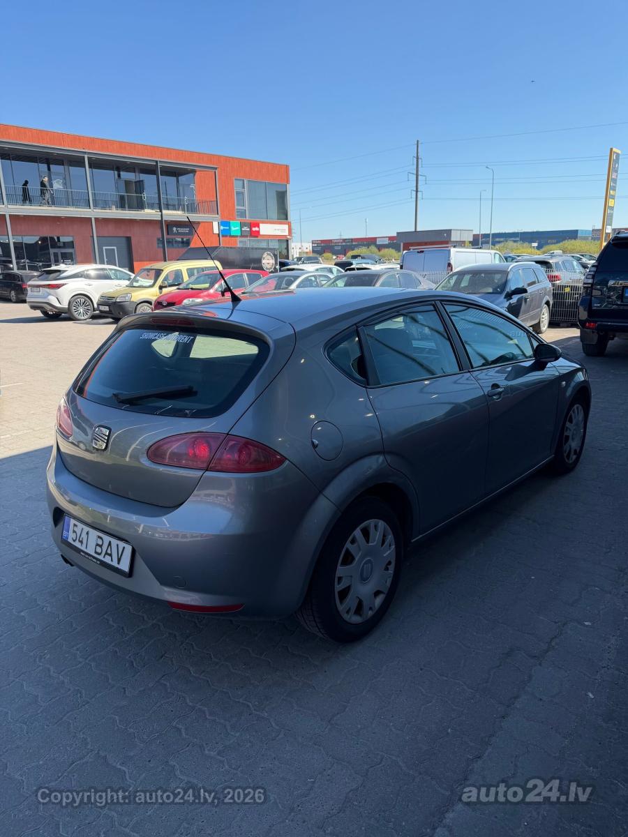 Grey SEAT Leon 2007 in Tartu, with an engine capacity of 1.90 L and mileage of 430 thousand km for 1750 €, photo 5 on AUTOMOTO.COM.LV