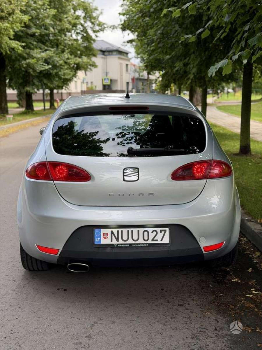Pelēks SEAT Leon 2007 Kauņa, ar dzinēja tilpumu 1.98 L un nobraukumu 230 tūkst. km par 4950 €, foto 10 vietnē AUTOMOTO.COM.LV