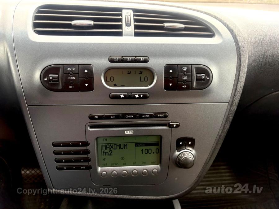 Grey SEAT Leon 2007 in Tallinn, with an engine capacity of 2.00 L and mileage of 280 thousand km for 2399 €, photo 11 on AUTOMOTO.COM.LV