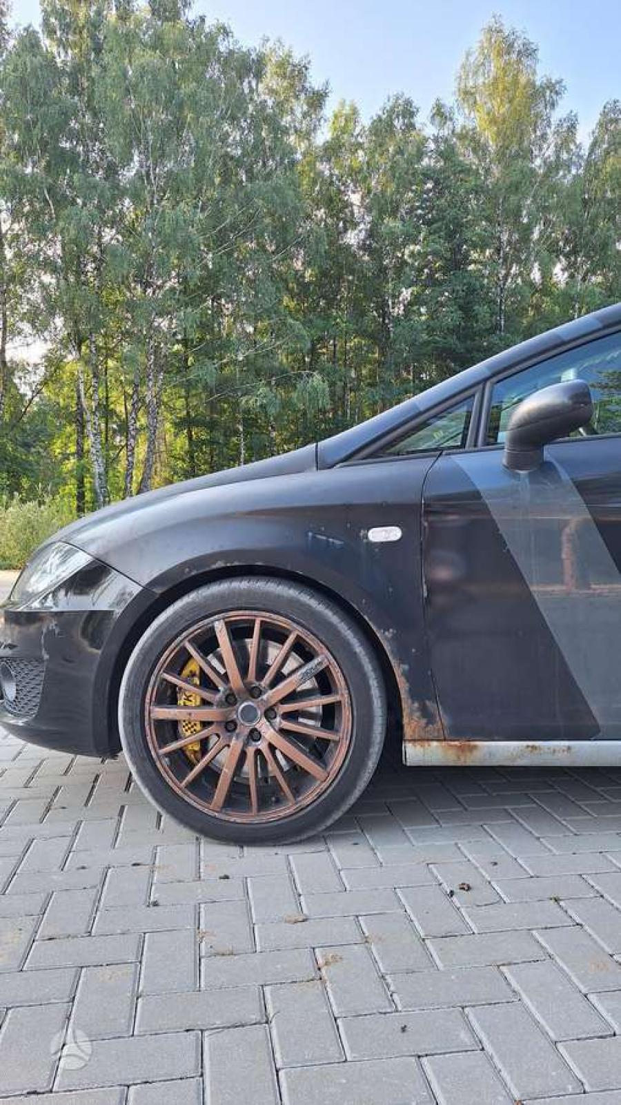 Grey SEAT Leon 2007 in Kaunas, with an engine capacity of 1.97 L and mileage of 463 thousand km for 1000 €, photo 11 on AUTOMOTO.COM.LV
