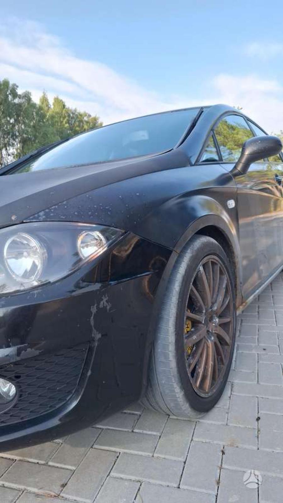 Grey SEAT Leon 2007 in Kaunas, with an engine capacity of 1.97 L and mileage of 463 thousand km for 1000 €, photo 12 on AUTOMOTO.COM.LV