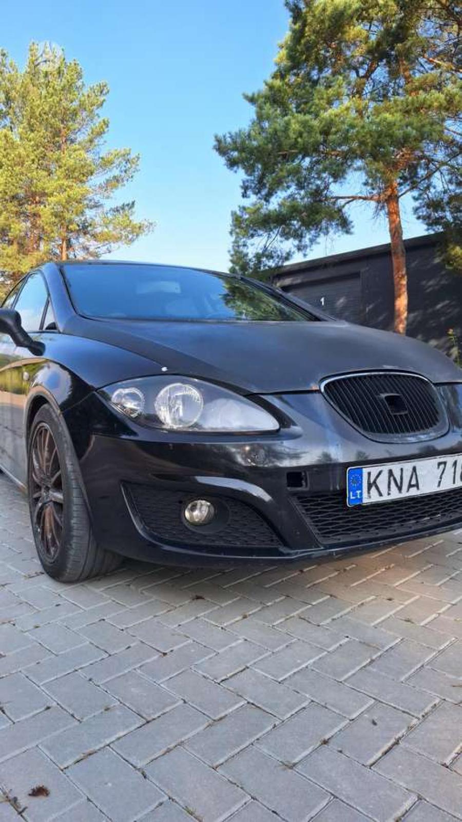 Grey SEAT Leon 2007 in Kaunas, with an engine capacity of 1.97 L and mileage of 463 thousand km for 1000 €, photo 15 on AUTOMOTO.COM.LV