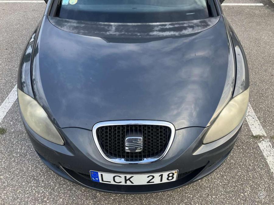 Grey SEAT Leon 2007 in Panevezys, with an engine capacity of 1.97 L and mileage of 342 thousand km for 2300 €, photo 14 on AUTOMOTO.COM.LV