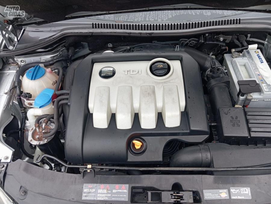 Grey SEAT Leon 2007 in Panevezys, with an engine capacity of 1.90 L and mileage of 250 thousand km for 2350 €, photo 8 on AUTOMOTO.COM.LV