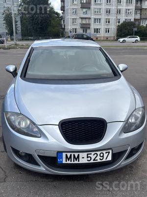 Pelēks SEAT Leon 2008 Rīga, ar dzinēja tilpumu 1.90 L un nobraukumu 184 tūkst. km par 3000 €, foto  vietnē AUTOMOTO.COM.LV