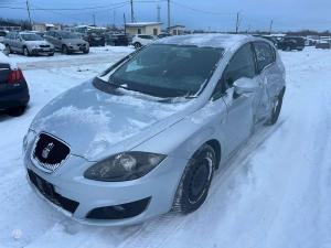 Pelēks SEAT Leon 2009 Panevēža, ar dzinēja tilpumu 1.60 L un nobraukumu 206 tūkst. km par 1600 €, foto  vietnē AUTOMOTO.COM.LV