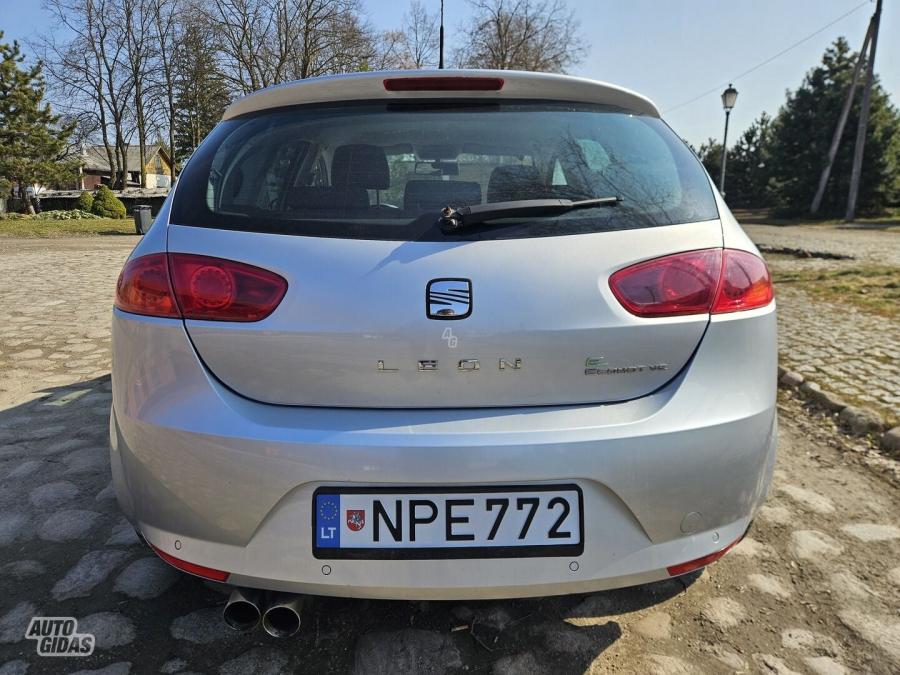 Pelēks SEAT Leon 2009 Panevēža, ar dzinēja tilpumu 1.90 L un nobraukumu 265 tūkst. km par 3450 €, foto 6 vietnē AUTOMOTO.COM.LV