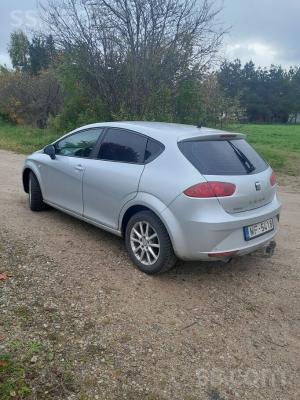 Grey SEAT Leon 2009 in Kuldiga, with an engine capacity of 1.90 L and mileage of 360 thousand km for 2200 €, photo 6 on AUTOMOTO.COM.LV
