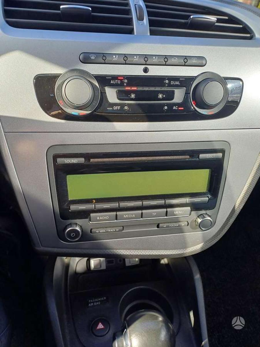 Grey SEAT Leon 2012 in Vilnius, with an engine capacity of 1.80 L and mileage of 105 thousand km for 3950 €, photo 14 on AUTOMOTO.COM.LV