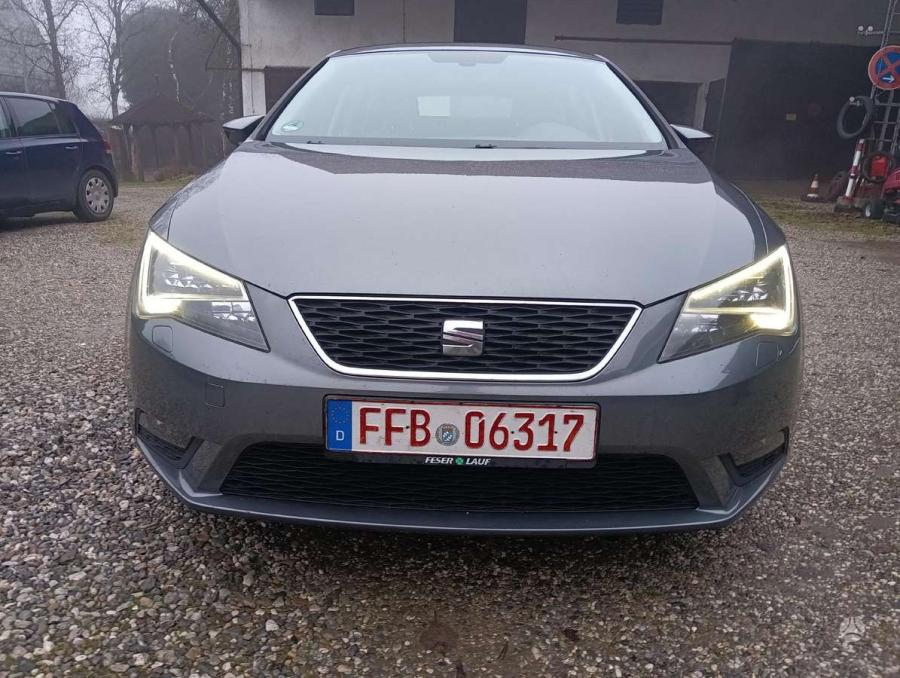 Grey SEAT Leon 2013 in Utena, with an engine capacity of 1.20 L and mileage of 168 thousand km for 4990 €, photo 7 on AUTOMOTO.COM.LV